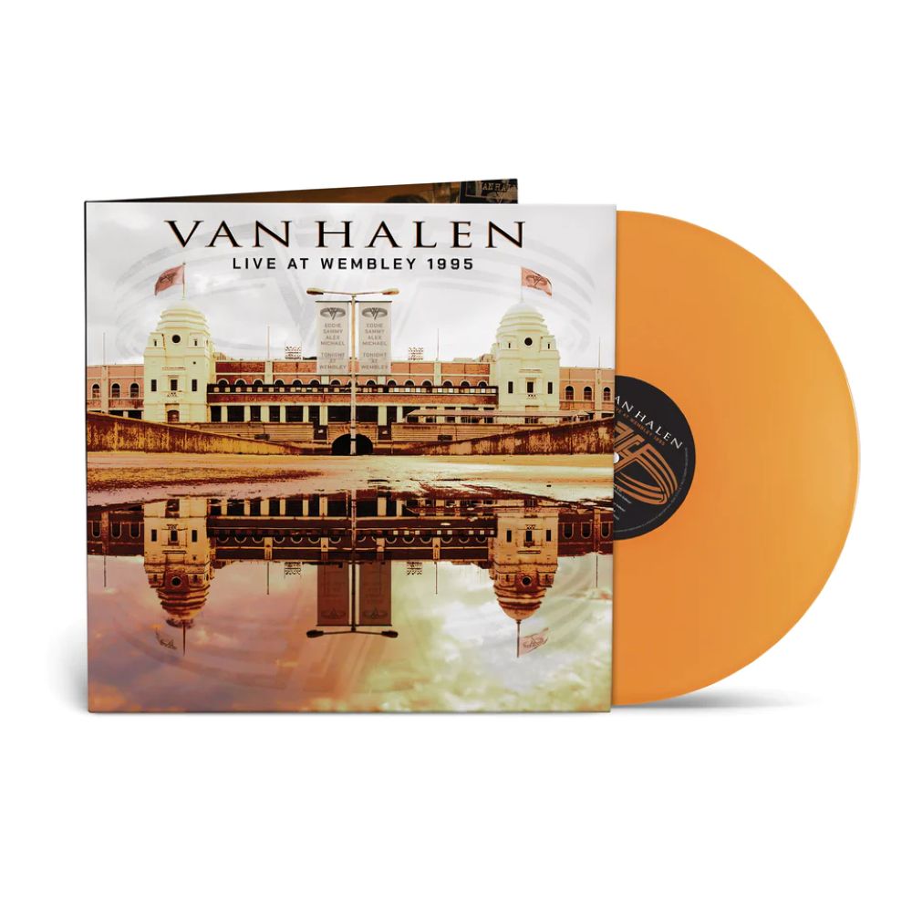 Van Halen Live At Wembley 1995 Vinyl LP Orange Crush Colour Black Frid ...