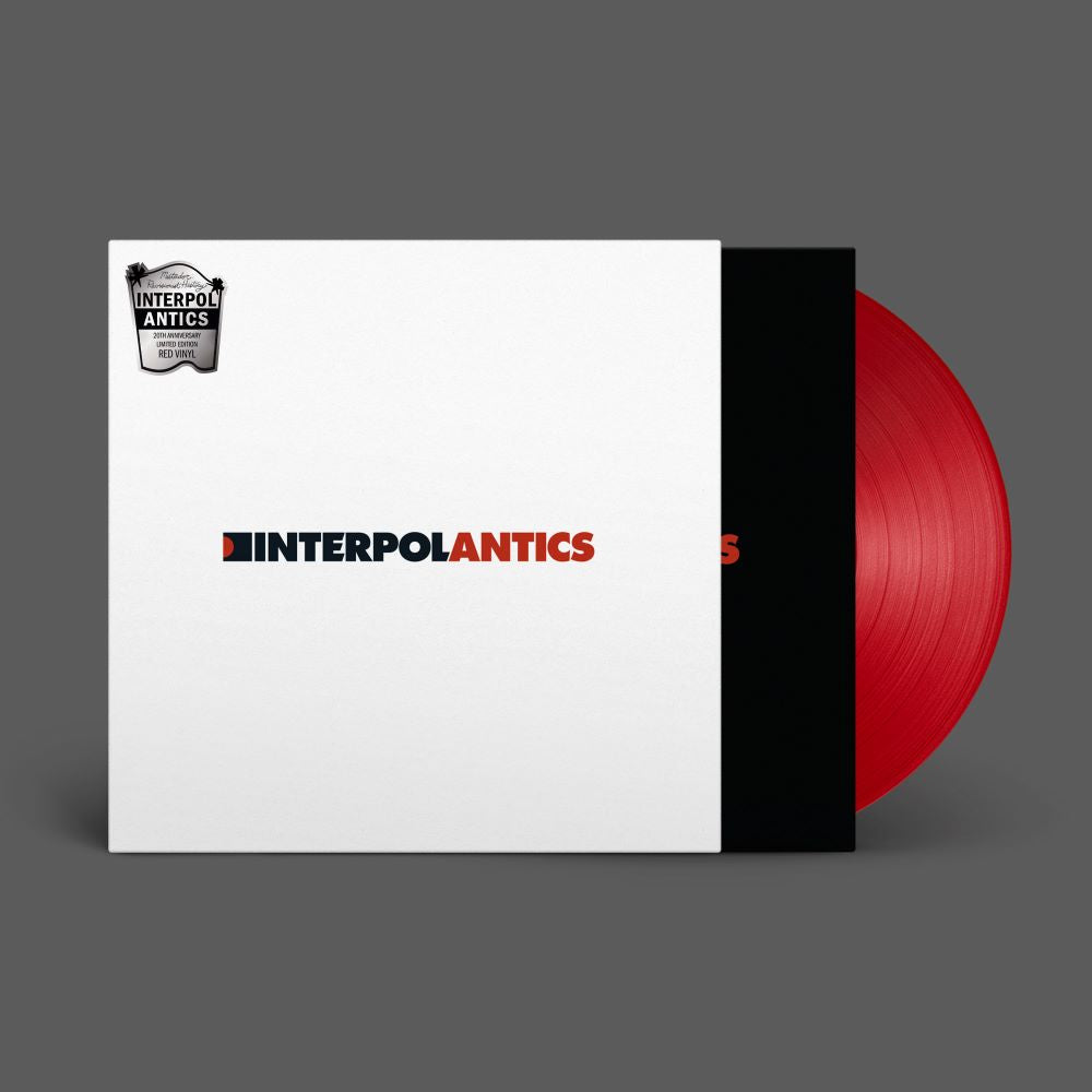 Interpol Antics 20th Anniversary Vinyl LP Red Colour 2024 — Assai Records