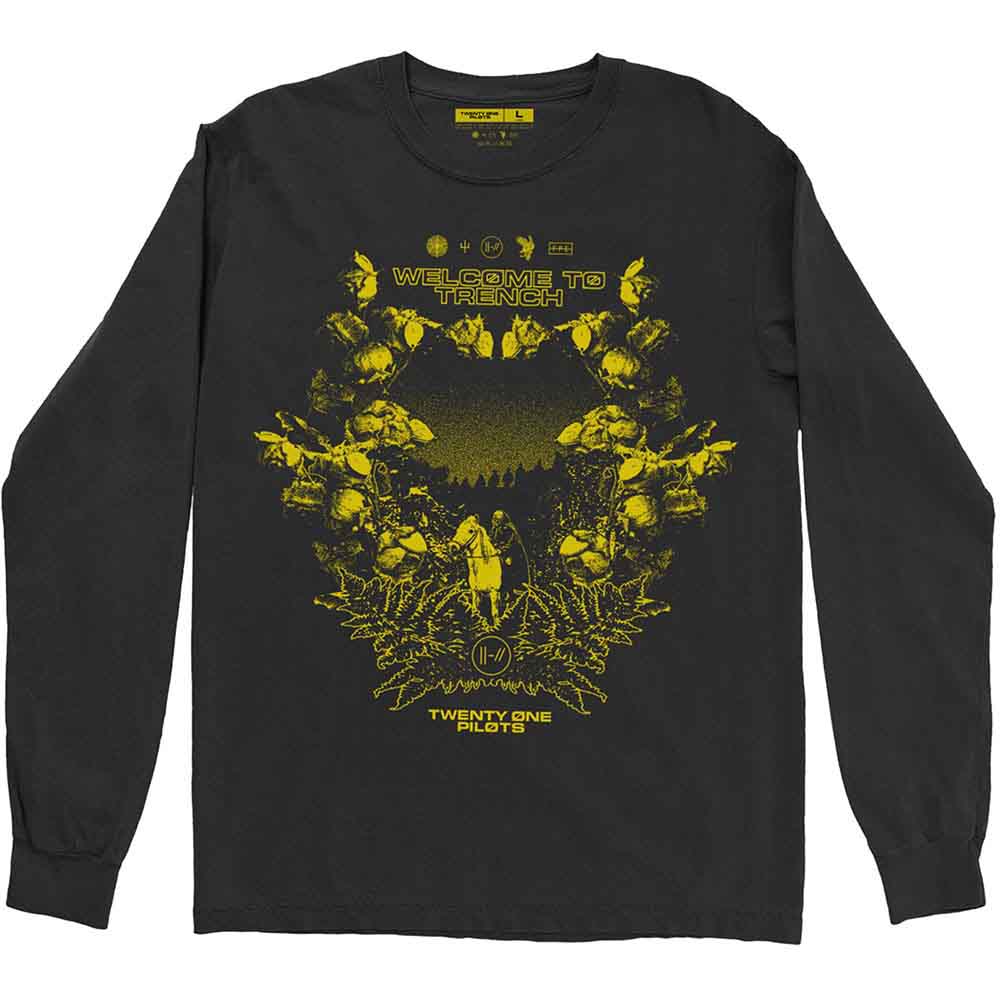 Twenty One Pilots Trench Scene Black Long Sleeve Large T-Shirt — Assai Records