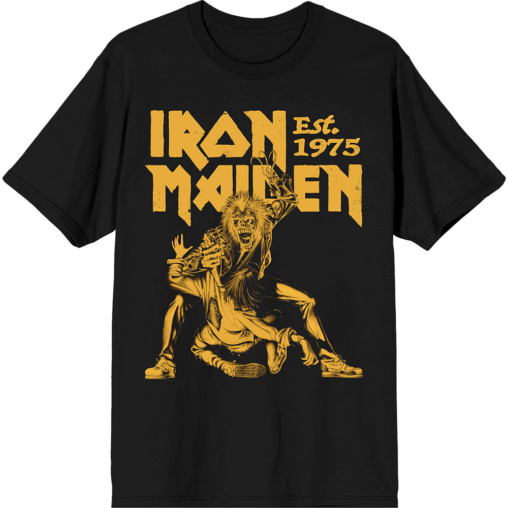 Iron Maiden Est. 1975 Black Large T-Shirt — Assai Records