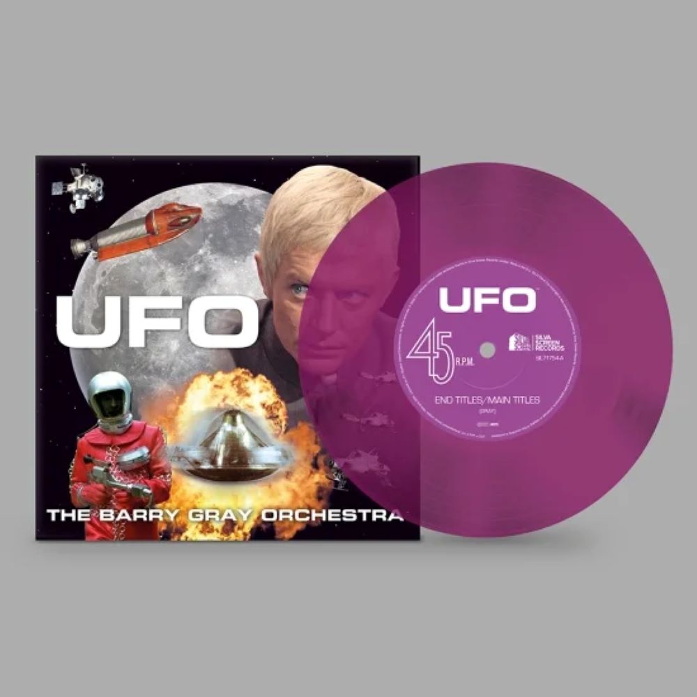 Barry Gray Ufo 7" Vinyl EP Transparent Violet Colour Vinyl RSD 2024 — Assai Records