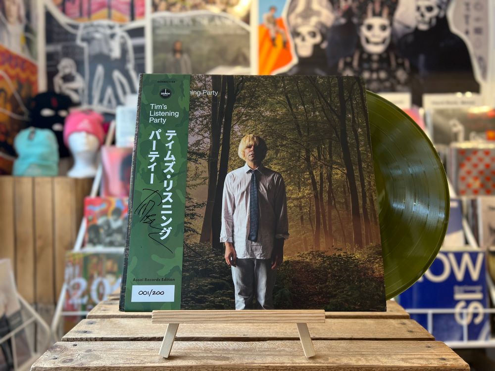 Tim's Listening Party Vinyl LP Translucent Green Signed Assai Obi Edit ...