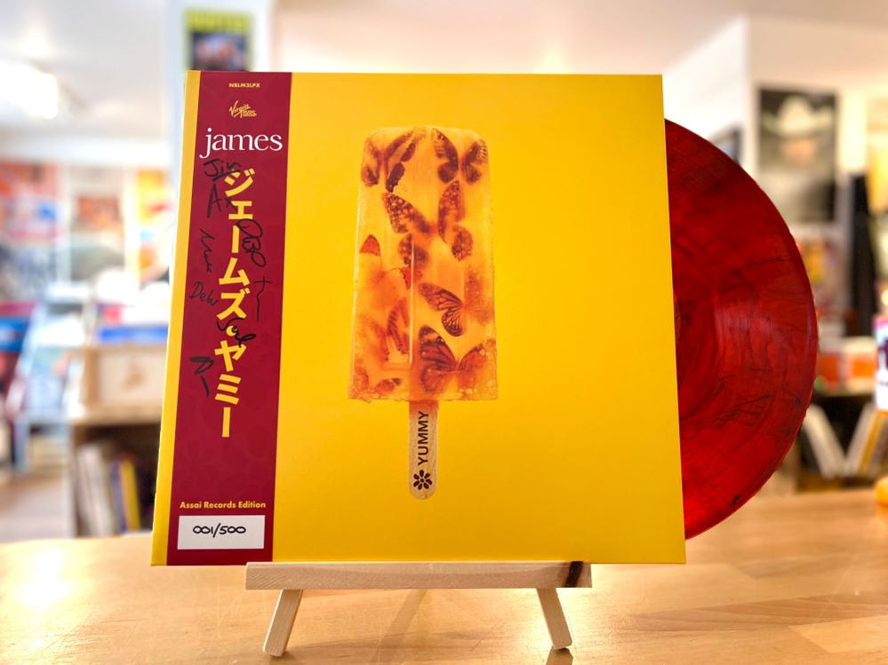 James Yummy Vinyl LP Signed Assai Obi Edition Red Marble Colour 2024 ...