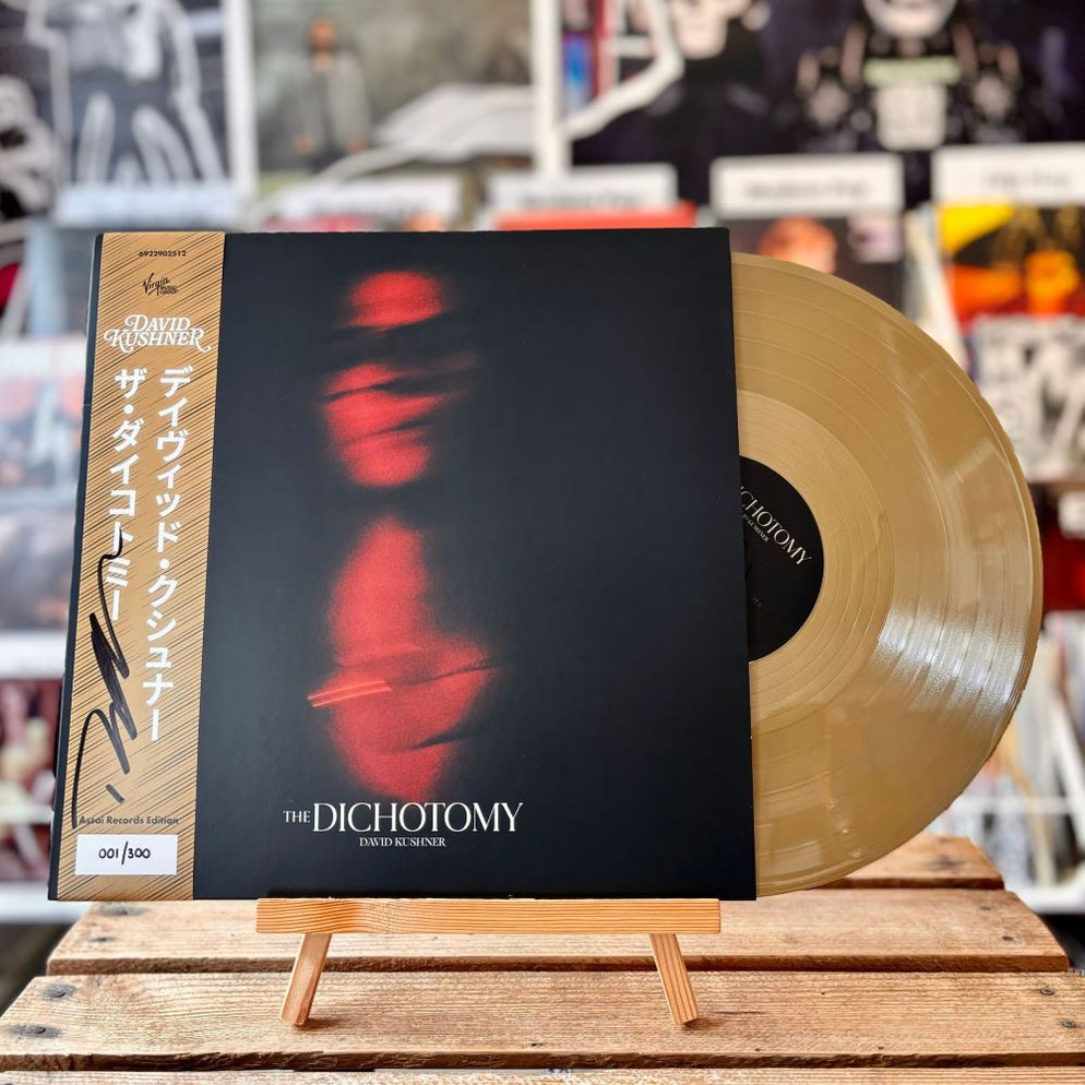 David Kushner The Dichotomy Vinyl LP Signed Assai Obi Edition Gold Col ...