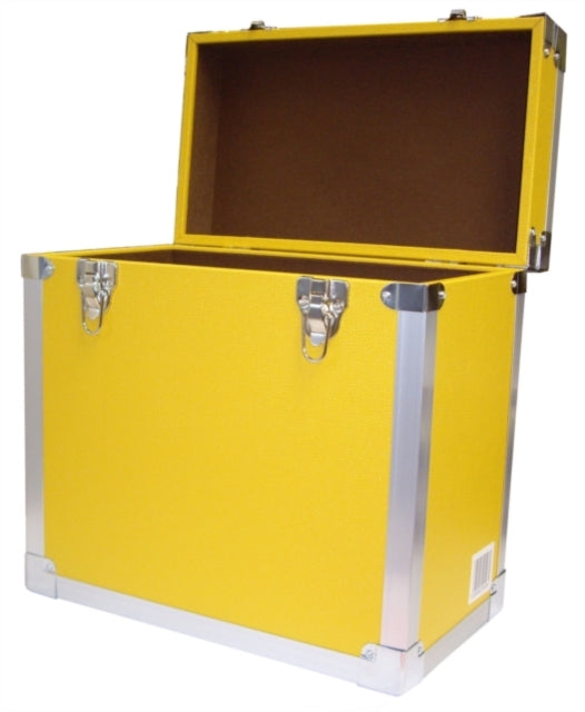 Record Storage Carry Case Yellow — Assai Records