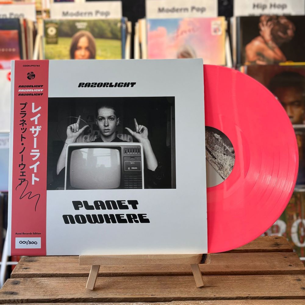 Razorlight Planet Nowhere Vinyl LP Signed Assai Obi Edition Pink Colou ...