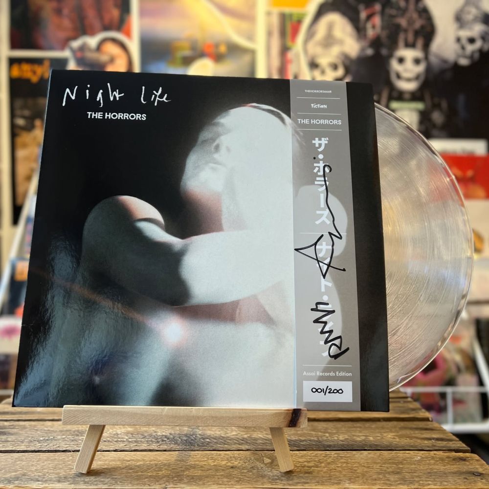 The Horrors Night Life LP Signed Assai Obi Edition Clear Colour 2025 ...