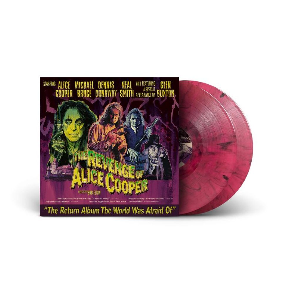 Alice Cooper The Revenge Of Alice Cooper Vinyl LP Violet Marbled Colou ...