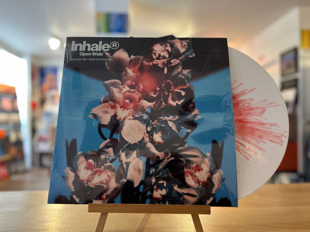 Inhaler Open Wide Viny LP Red & White Splatter Colour 2025 — Assai Records