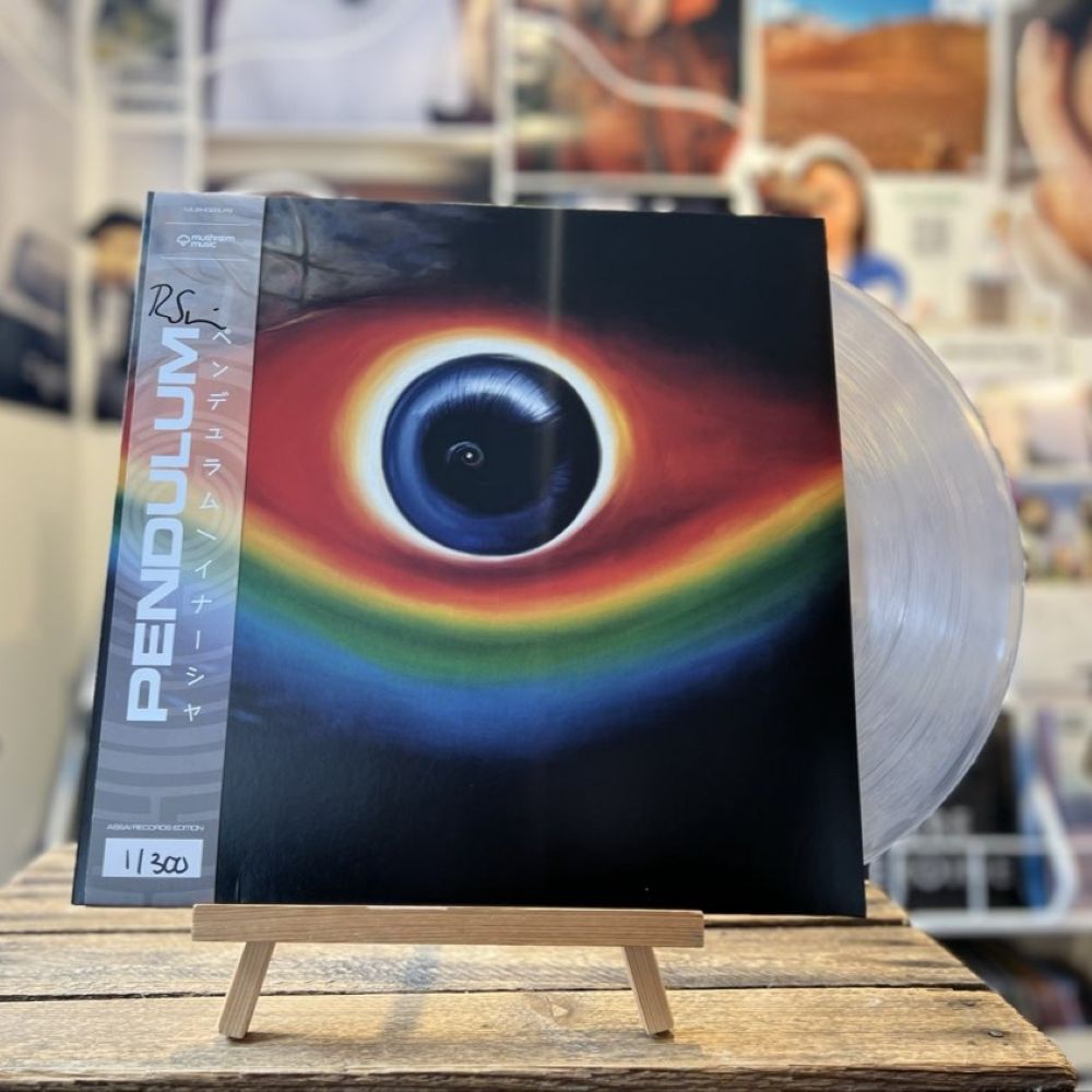 Pendulum Inertia Vinyl LP Signed Assai Obi Edition Transparent White C ...