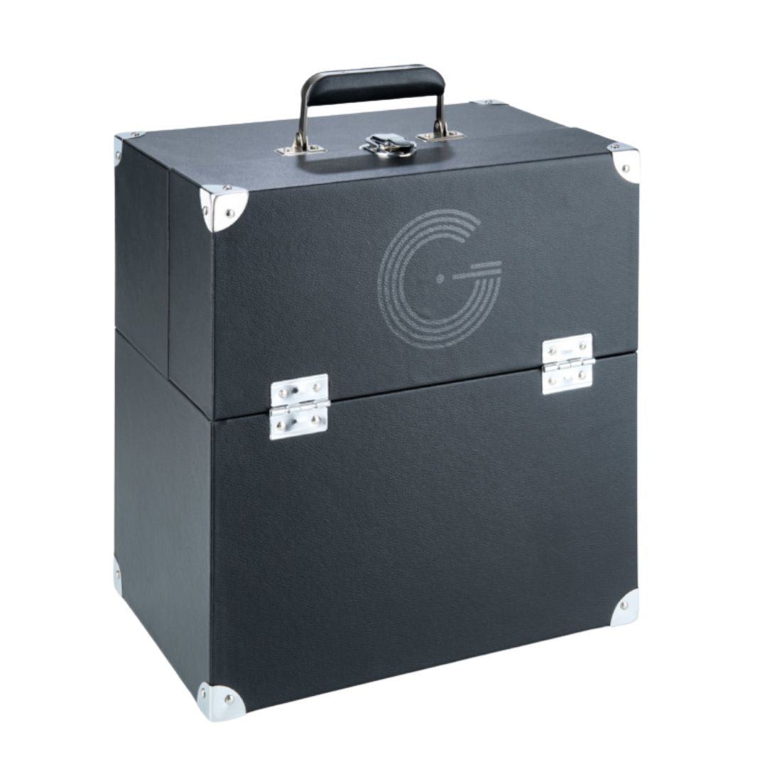 Vinyl Record LP Black Storage Case With Double Hinged Flaps By Legend ...