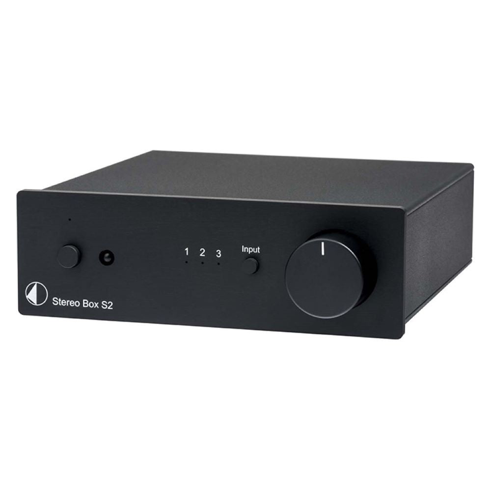 Pro-Ject Stereo Box S2 Amplifier Black Colour — Assai Records