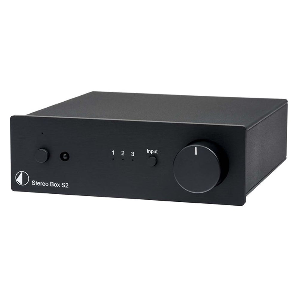 Pro-Ject Stereo Box S2 Amplifier Black Colour — Assai Records