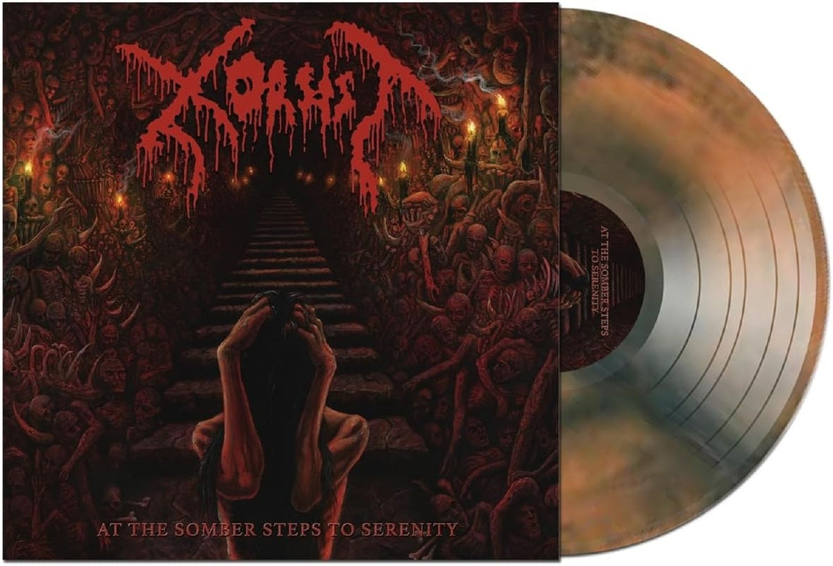 Xorsist At the Somber Steps To Serenity Vinyl LP Galaxy Orange & Black ...