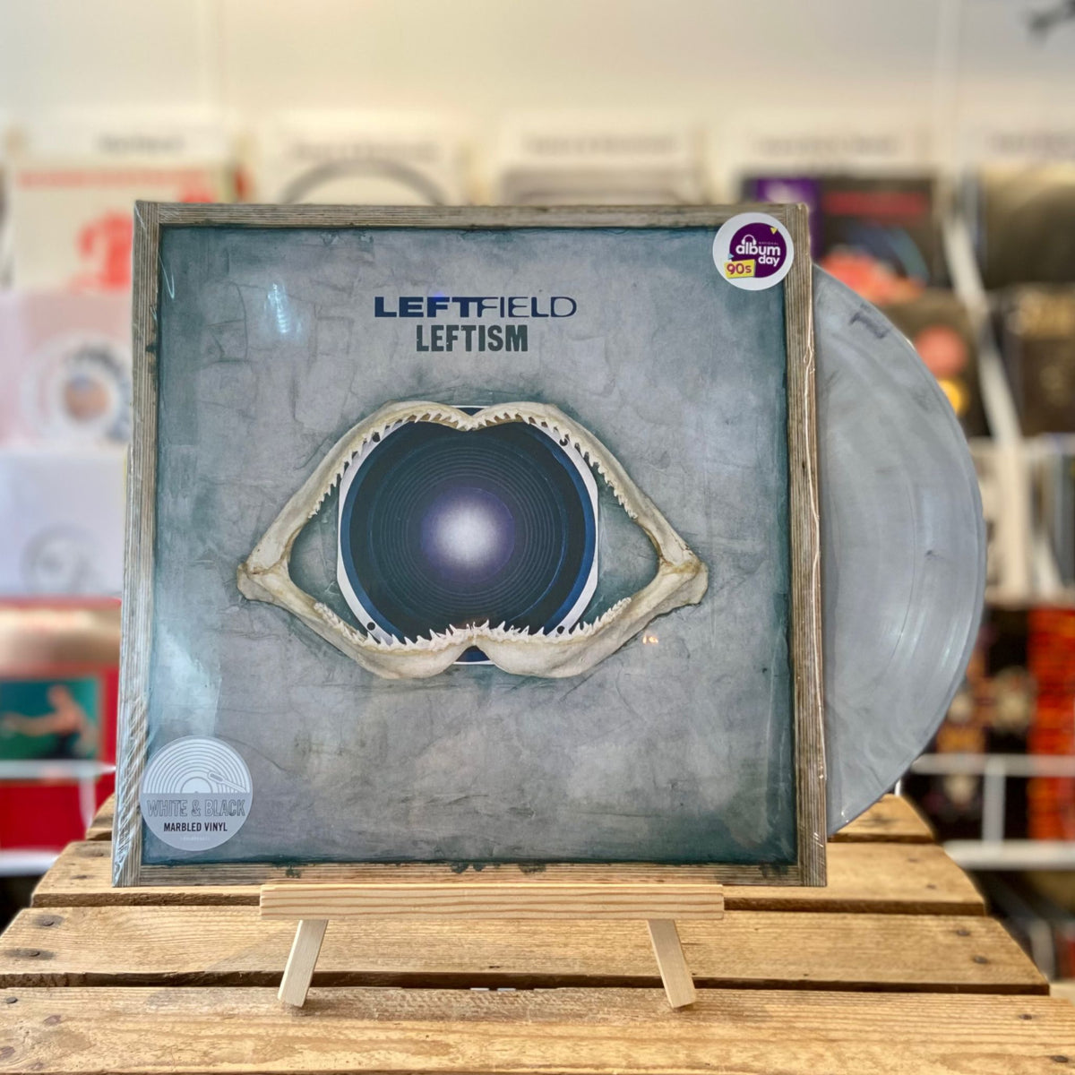 Leftfield Leftism Vinyl LP White and Black Marble Colour NAD 2023 — Assai Records