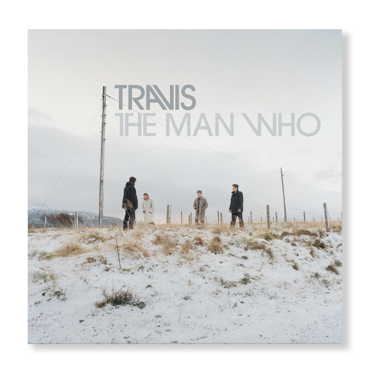 Travis The Man Who Vinyl LP White Colour National Album Day 2024 ...