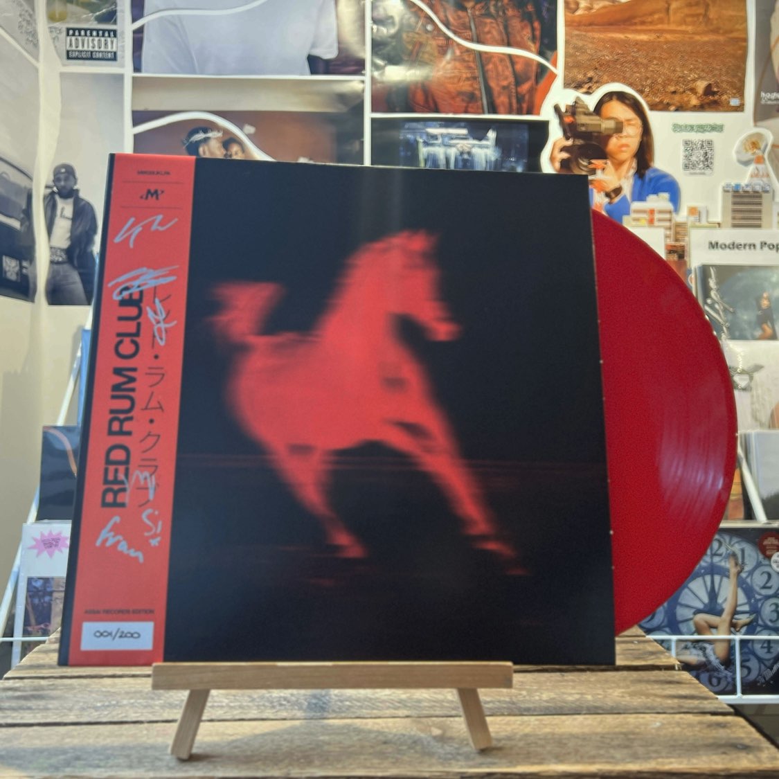 Red Rum Club BUCK LP Signed Assai Obi Edition Red Colour 2025 — Assai ...