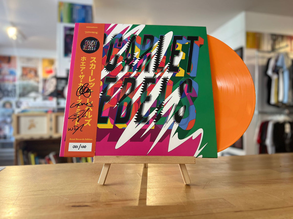 Scarlet Rebels Where The Colours Meet Vinyl LP Signed Assai Obi Editio — Assai Records