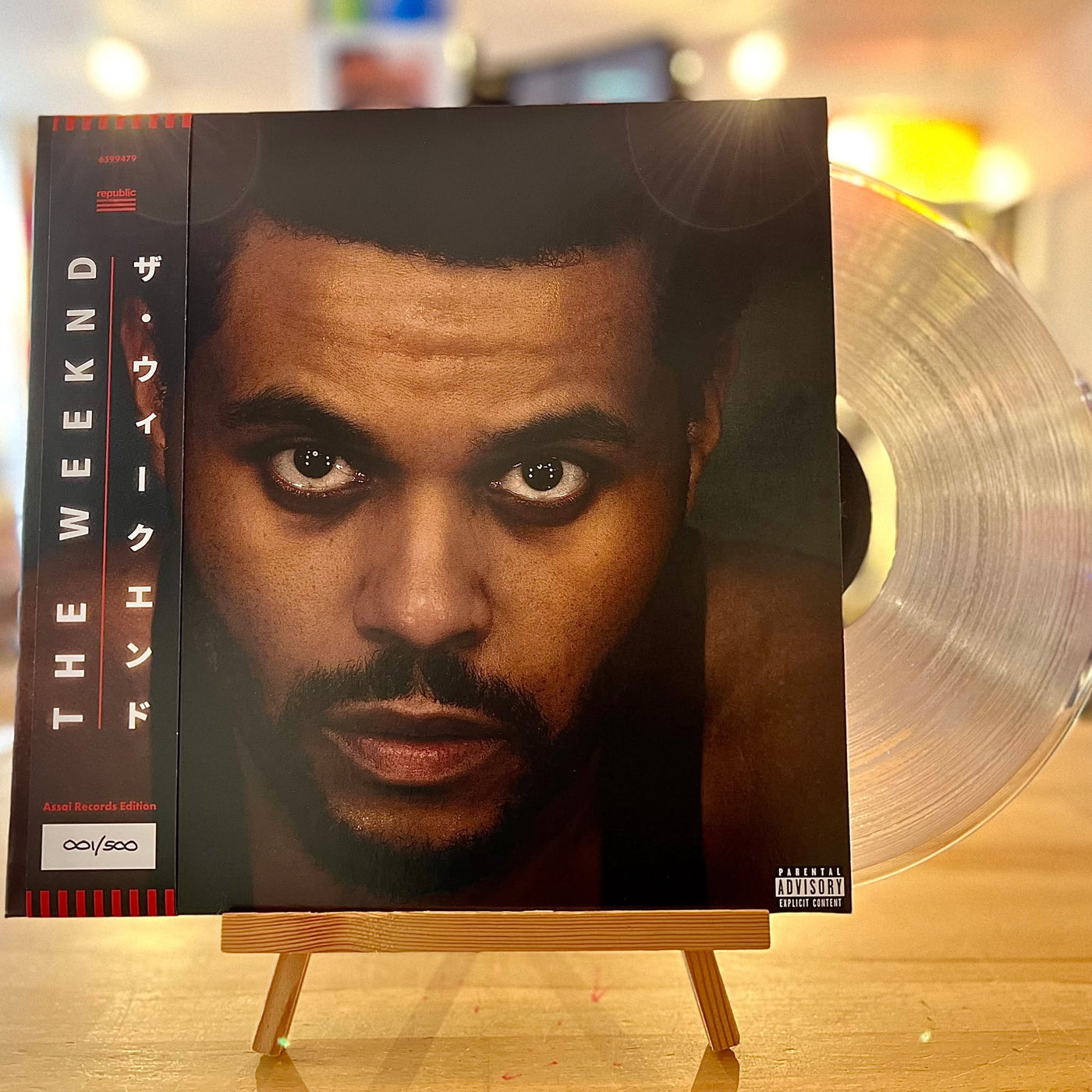 The Weeknd Hurry Up Tomorrow Vinyl LP Assai Obi Edition Clear Colour 2 ...