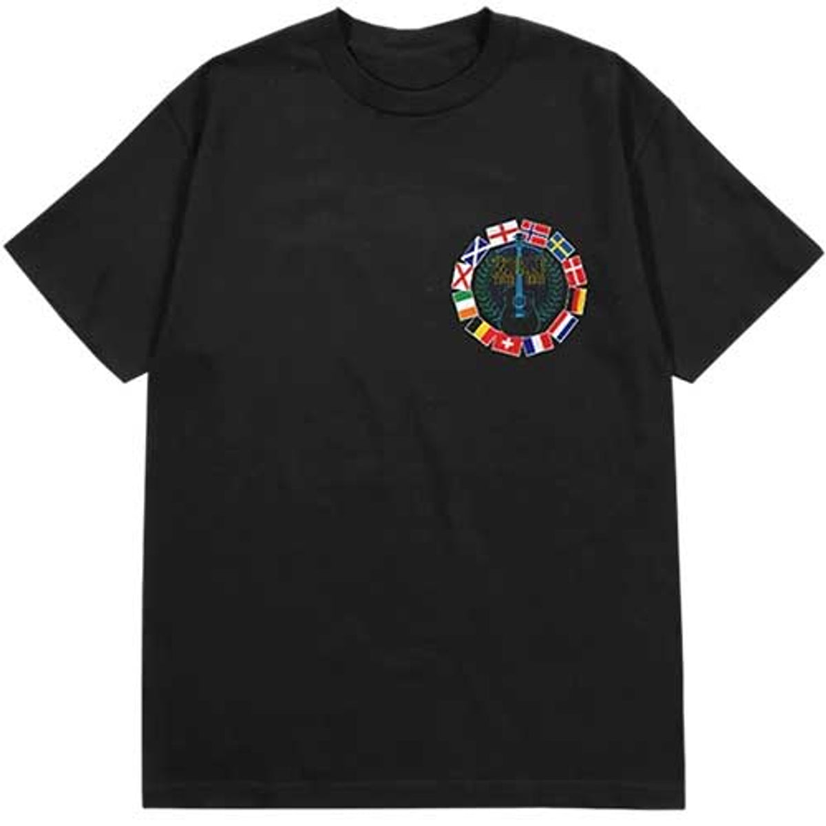 Luke Combs Tour '23 Flag Black X-Large T-Shirt — Assai Records