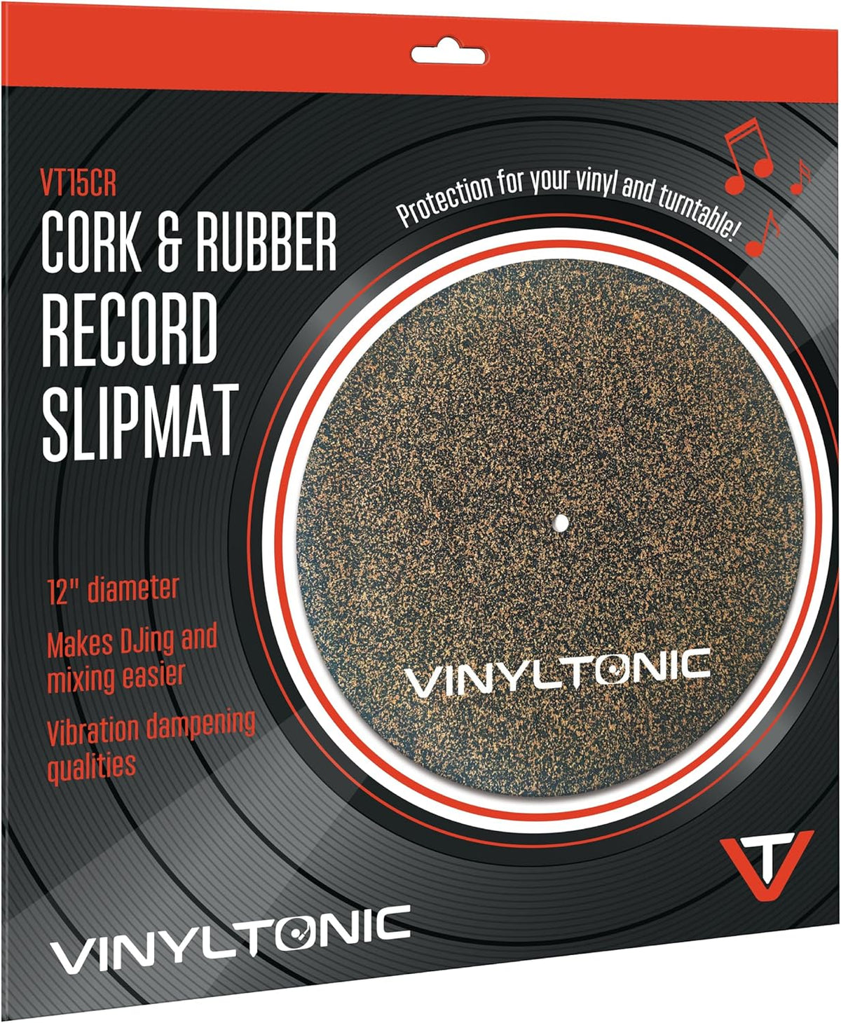 Vinyltonic Cork & Rubber Record Slipmat — Assai Records