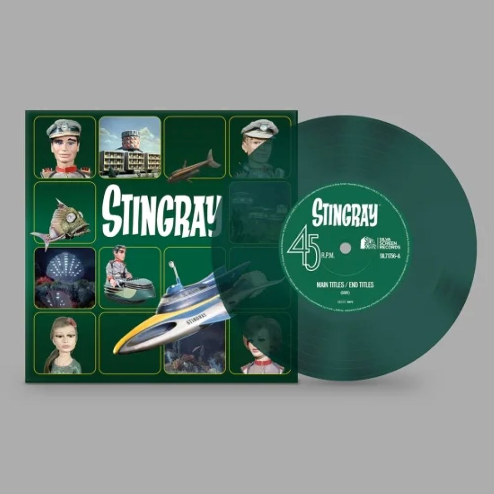 Stingray Barry Gray 7" Vinyl EP Transparent Green Colour Vinyl RSD 202 ...