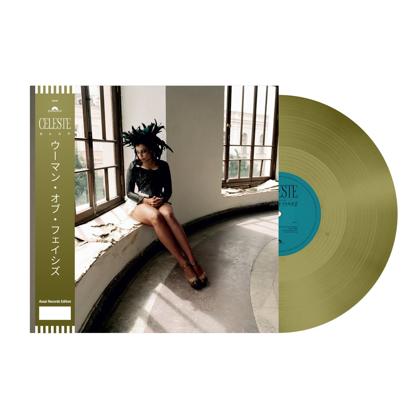 Celeste Woman Of Faces Vinyl LP Signed Assai Obi Edition Gold Colour 2 ...