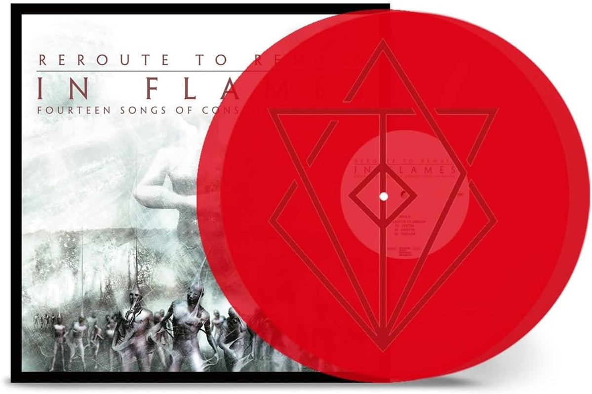 In Flames Reroute To Remain Vinyl LP Transparent Red Colour 2023 ...