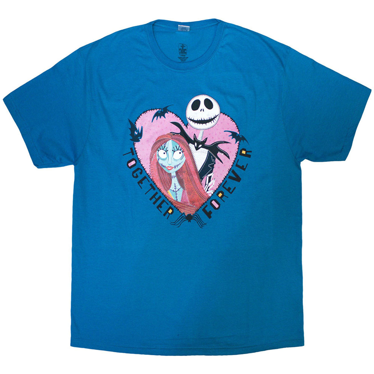 The Nightmare Before Christmas Jack & Sally Together Forever Blue Smal ...