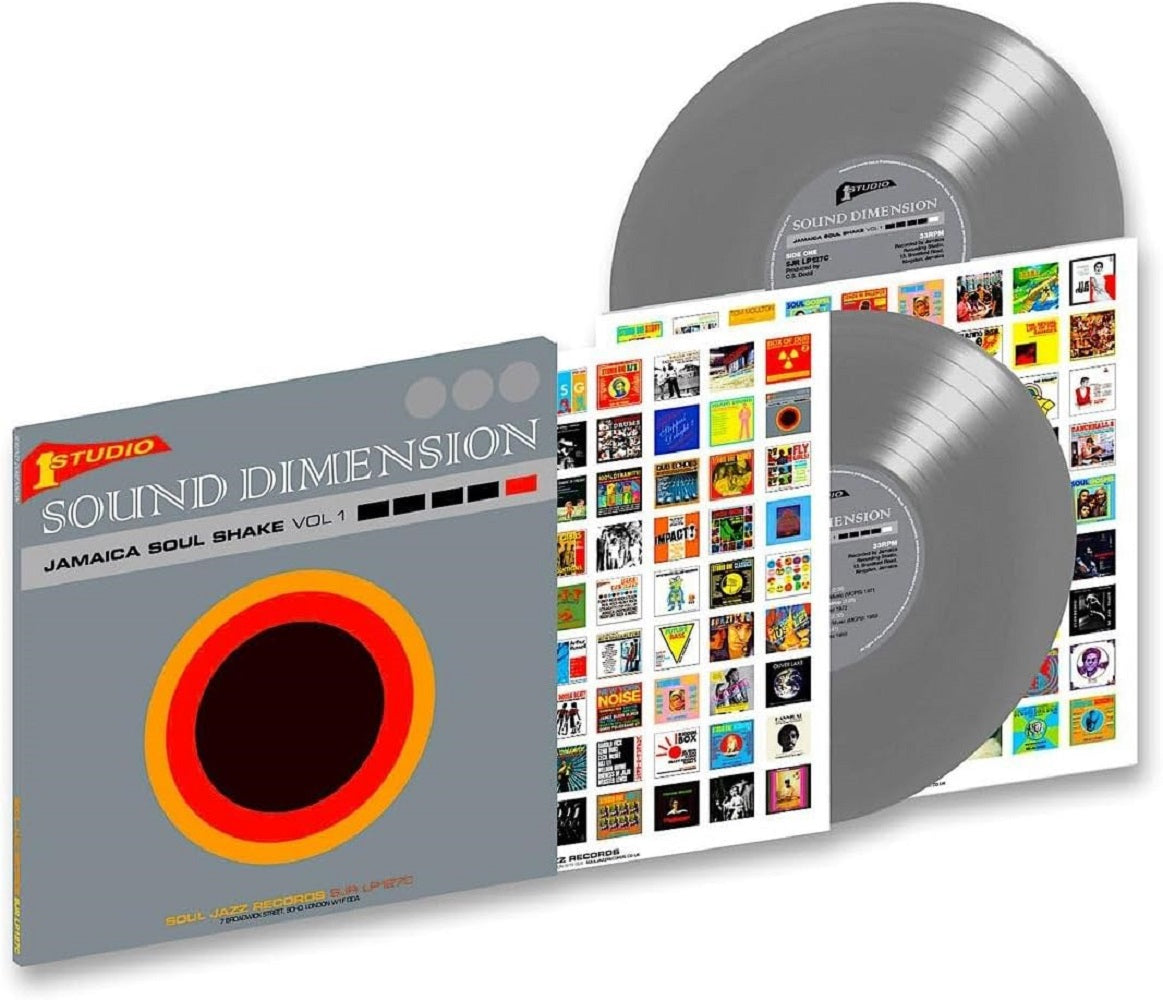 Sound Dimension Jamaica Soul Shake Vol.1 Vinyl LP Silver Colour Vinyl ...