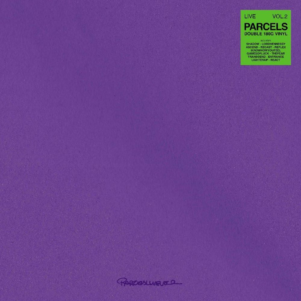 Parcels Live Vol 2 Vinyl LP 2023 — Assai Records