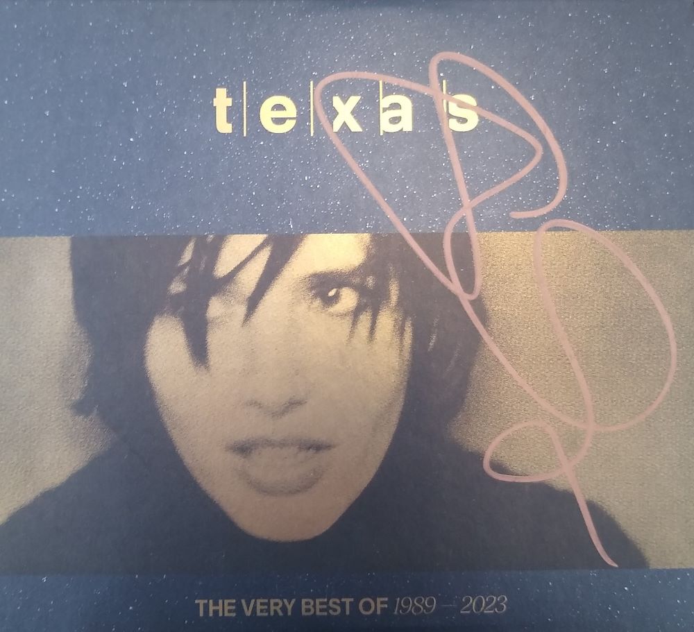 Texas The Very Best Of 1989 - 2023 CD *Signed* 2023 — Assai Records