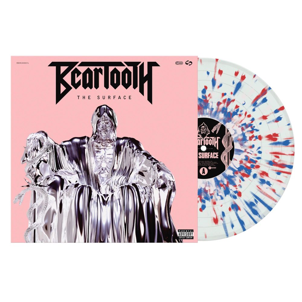 Beartooth The Surface Vinyl LP Clear w/Red/White/Blue Splatter Colour ...