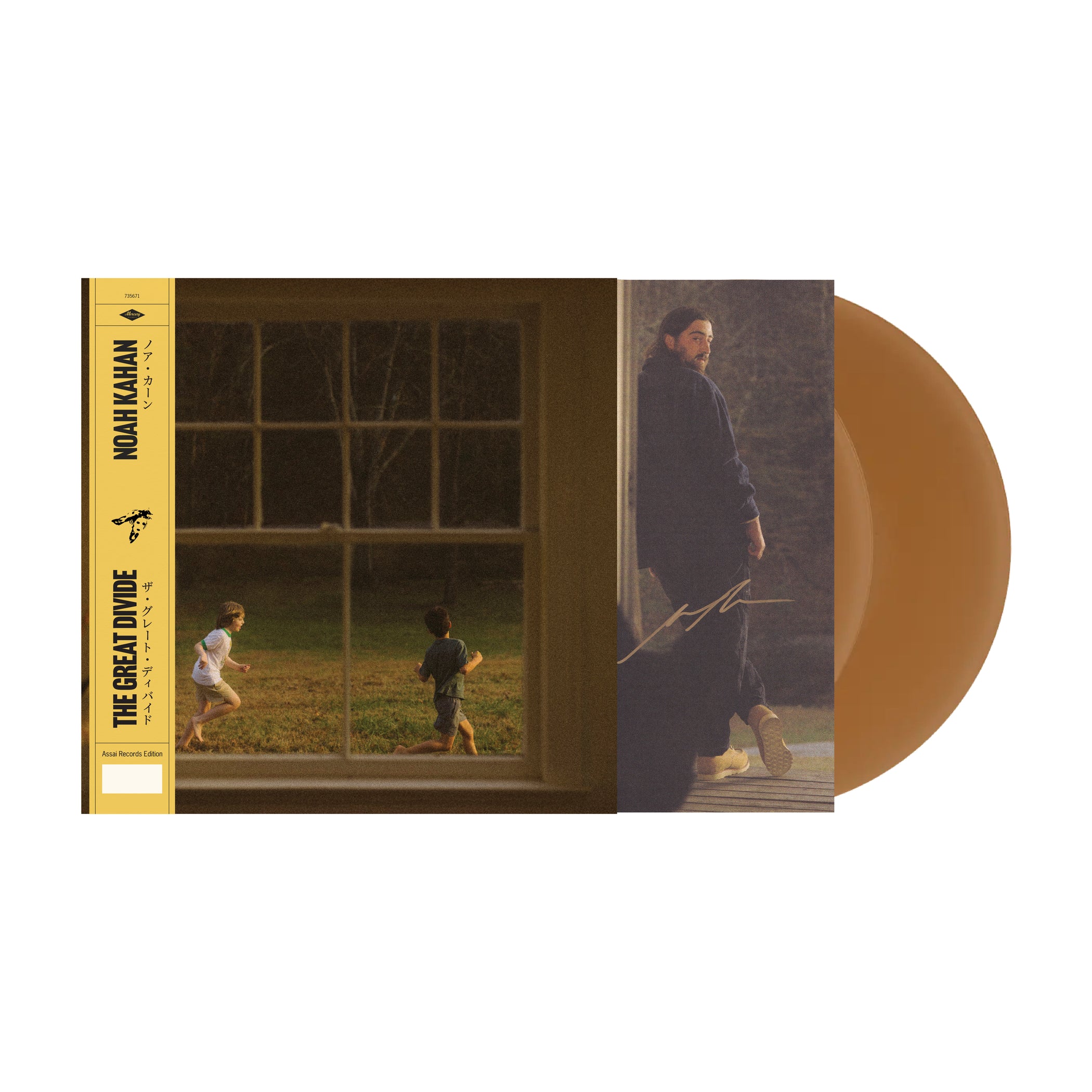 Noah Kahan The Great Divide Vinyl LP Assai Obi Edition Translucent Bee ...