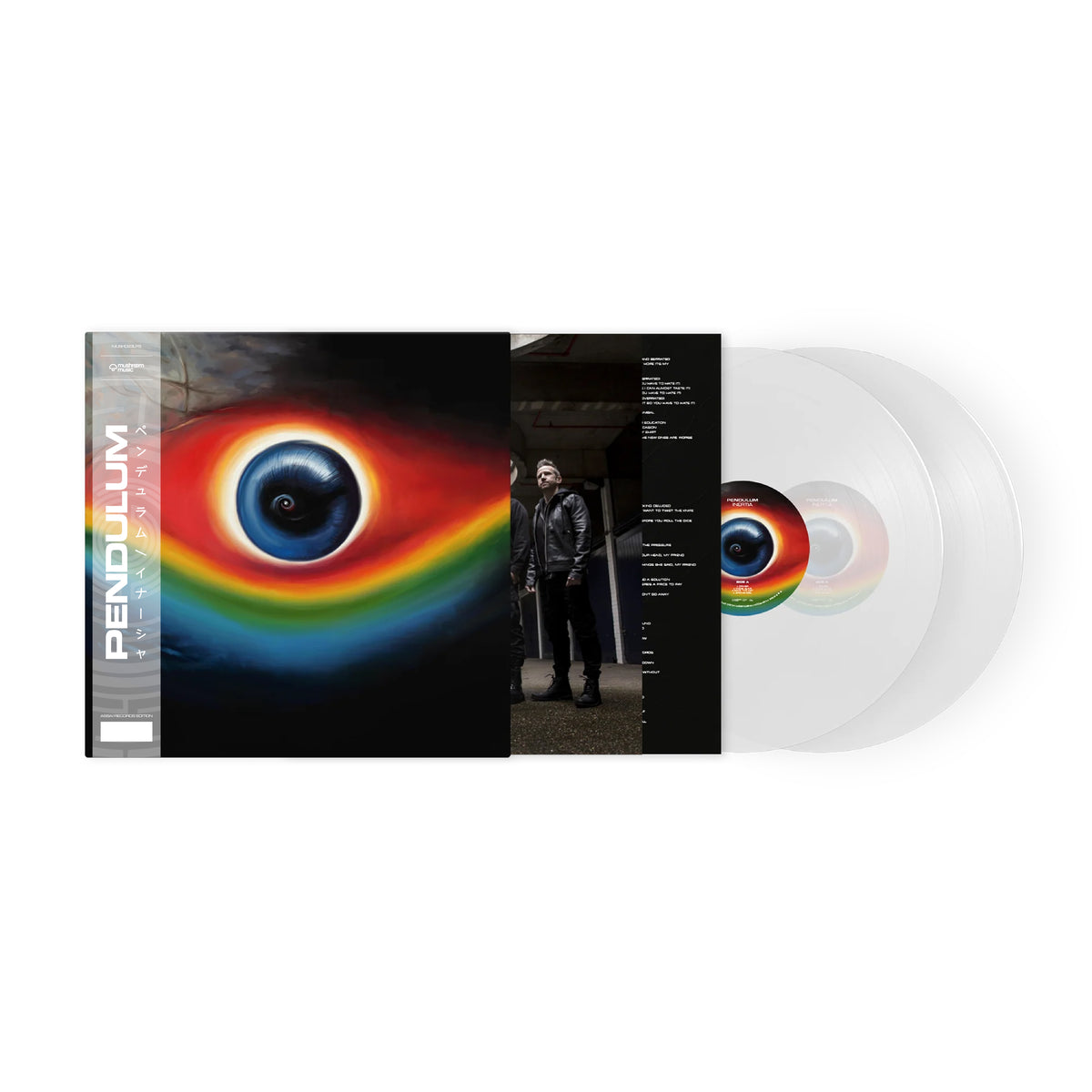Pendulum Inertia Vinyl LP Signed Assai Obi Edition Transparent White C ...