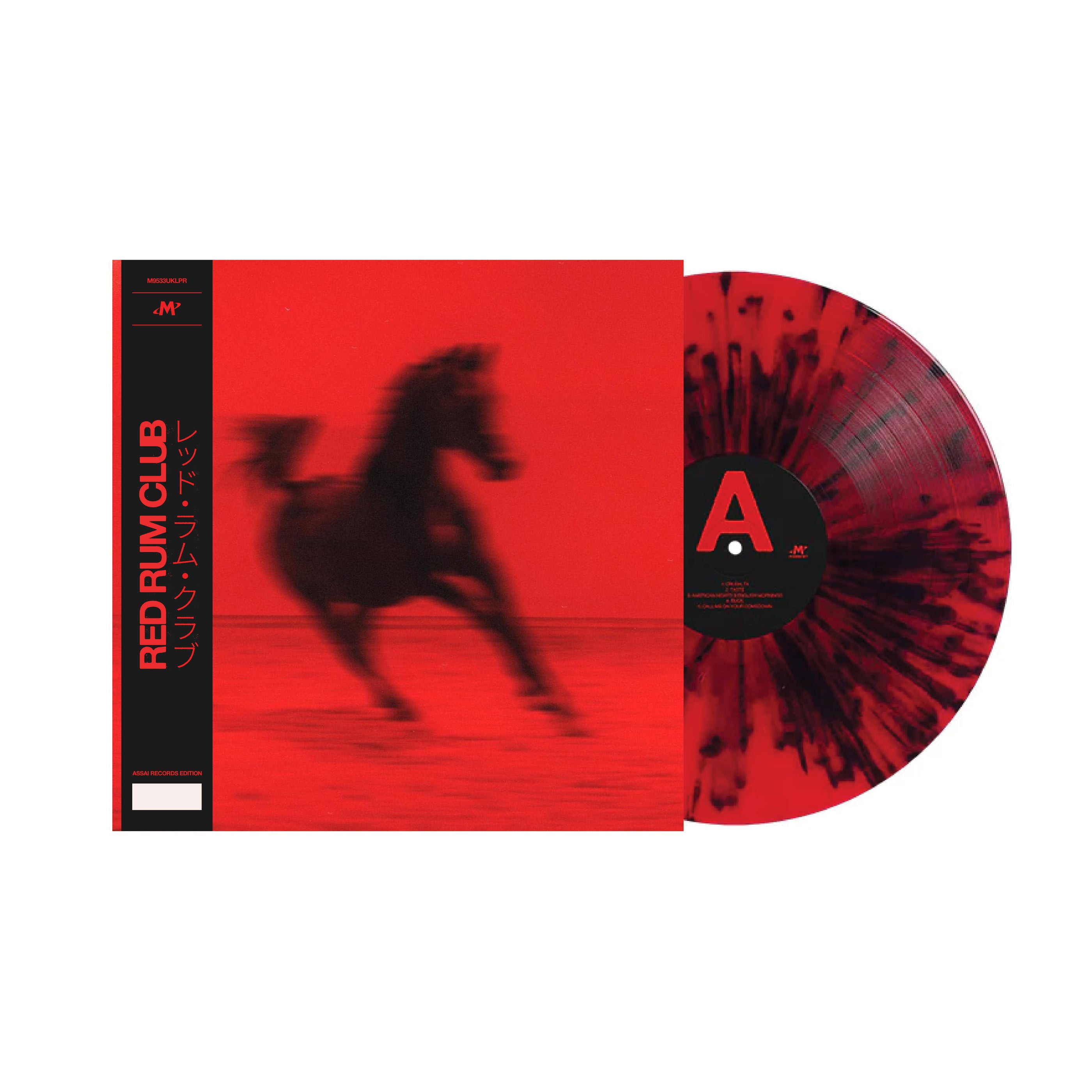 Red Rum Club BUCK Vinyl LP Signed Assai Obi Edition Red & Black Splatt — Assai Records