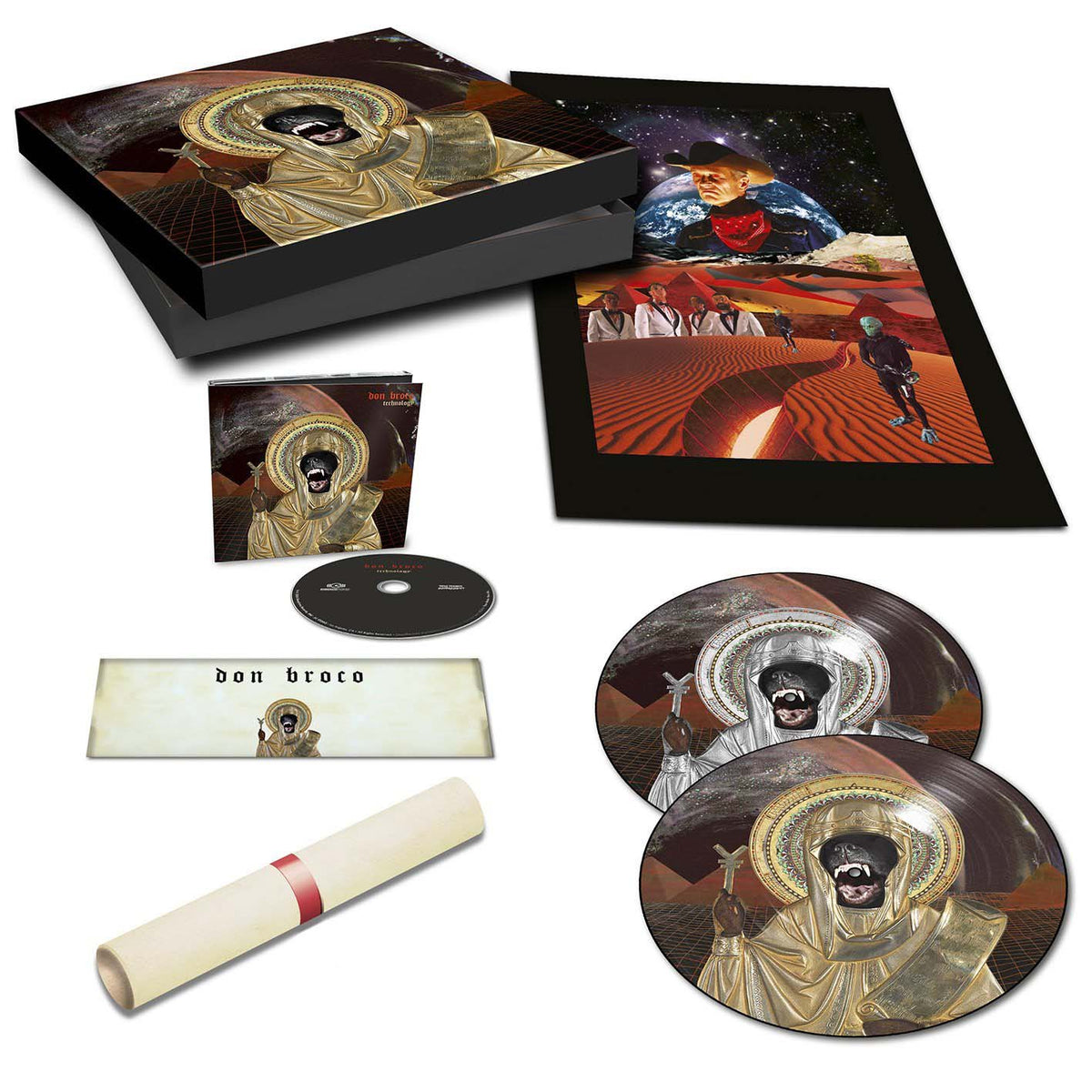 DON BROCO Technology 3LP Vinyl & CD Box-Set NEW 2018 — Assai Records