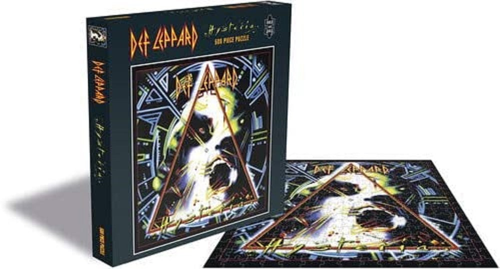 DEF Leppard - Hysteria 500 Piece Jigsaw Puzzle by Rocksaws — Assai Records