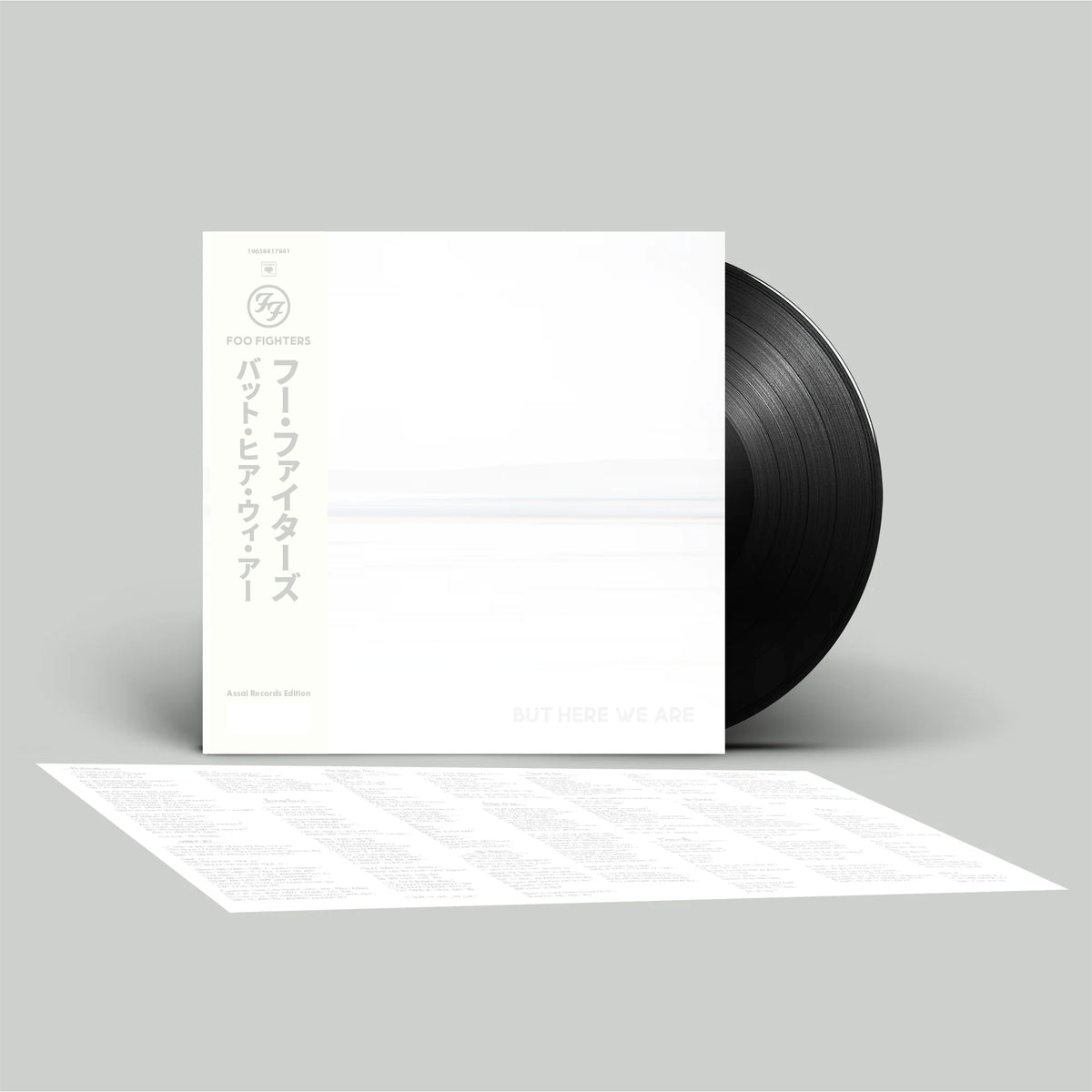 Foo Fighters But Here We Are Vinyl LP Assai Obi Edition 2023 — Assai Records